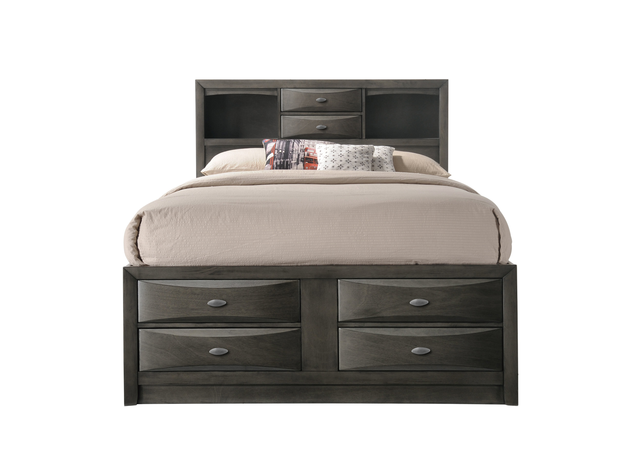 Emily grey bed frame store